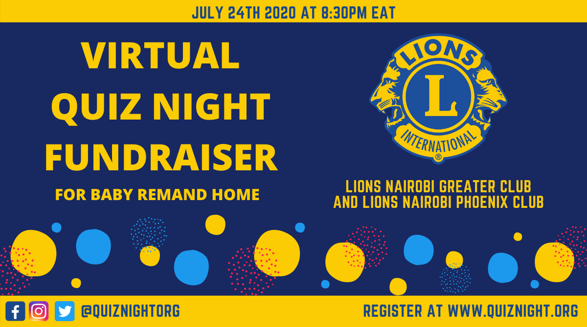 Virtual Quiz Night Fundraiser - LIONS Edition